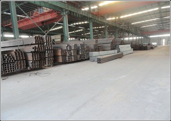 Project Material Steel Box Tubing , Q235 Hot Rolled Black Iron Square Tubular Steel