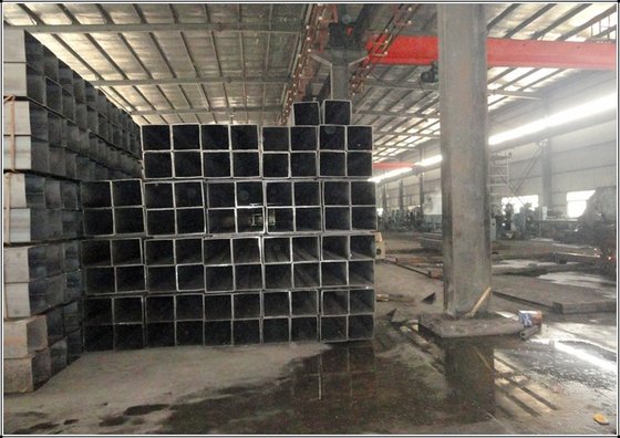 Drilling Hole Available Metal Square Tube for House Building / Pressure Container 20 *20*1.7mm