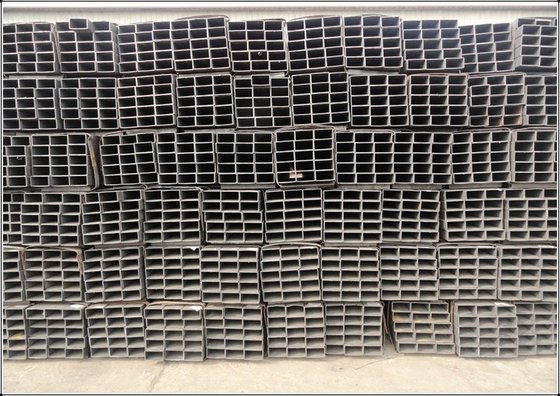 Drilling Hole Available Metal Square Tube for House Building / Pressure Container 20 *20*1.7mm