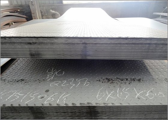 Carbon Steel ASTM Standard A36 Hot Rolled Checkered Steel Plate Cutting Available