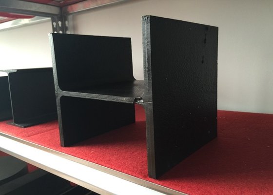 JIS SS400 MS Steel H  Beam for bridge Building Structure / Machinery Bracket