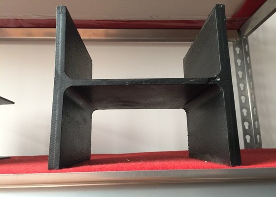 JIS SS400 MS Steel H  Beam for bridge Building Structure / Machinery Bracket