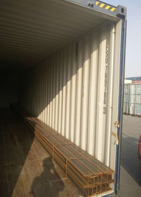 JIS SS400 MS Steel H  Beam for bridge Building Structure / Machinery Bracket