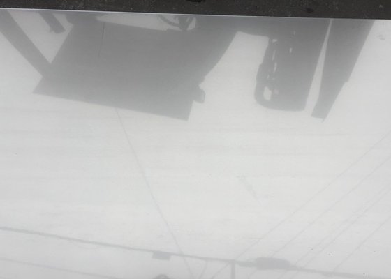 Bright Bending Polished Stainless Steel Sheet 201-2 Mirror Surface