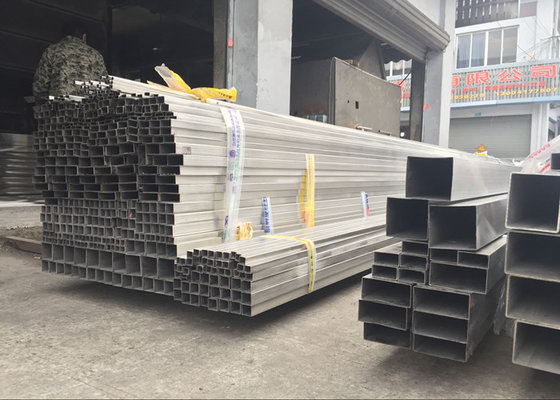 Hot Rolled Finished mirror 304 Stainless Steel Tubing Metal Square Tubing