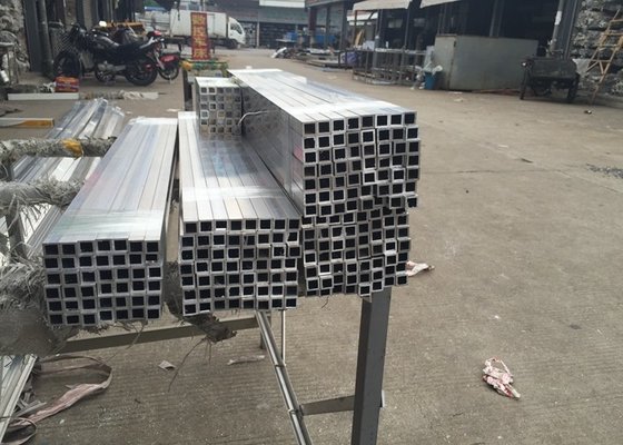 303 Grade Polished Surface Stainless Steel Rectangular Tubing High Soomthly