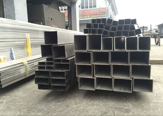 White Color Stainless Steel Square Tubing With Cutting Finished In Grade 201-2