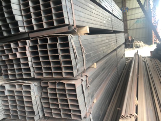 JIS SS400 Hollow Square Steel Pipe with Galvanized Surface Treatment