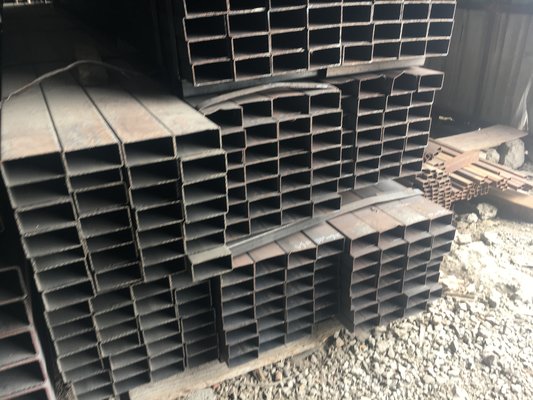 JIS SS400 Hollow Square Steel Pipe with Galvanized Surface Treatment