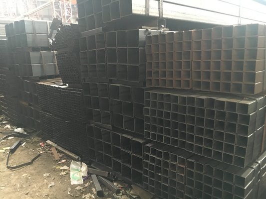 SGS certified Q345 Square Steel Pipe , Seamless S275JR Black Square Tubing