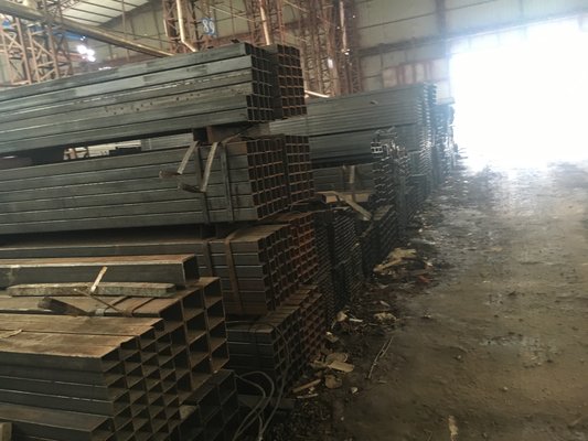 Structural Square Steel Pipe Rectangular Steel Tubing for Building Material