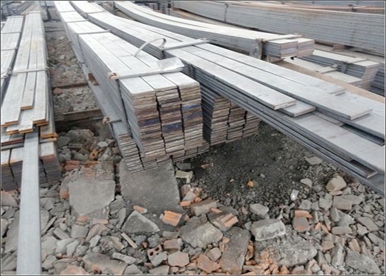 Hot Roll Carbon Steel Flat Bar ST37 ST52 Flat Metal Bar Construction Material