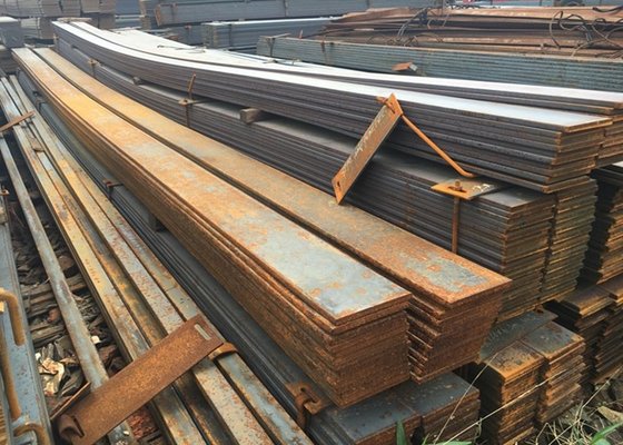 Hot Roll Carbon Steel Flat Bar ST37 ST52 Flat Metal Bar Construction Material