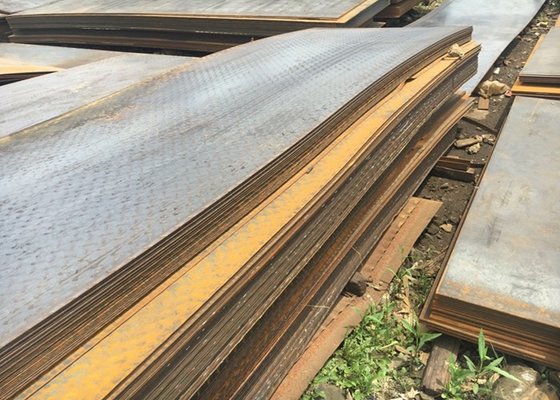 Carbon Steel JIS SS400 Hot Rolled Checkered Steel Plate For house Building