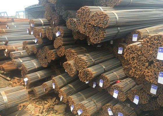 Cutting / Bending / Drilling Hole Processing Deformed Steel Bars for Structural Beam , ASTM A706 Grade 60