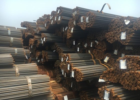 Custom Size Cutting 8mm Deformed Steel Bars with Low Carbon Material HRB400