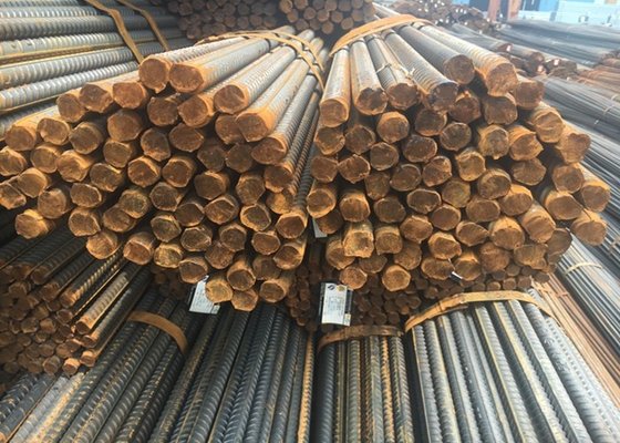 Custom Size Cutting 8mm Deformed Steel Bars with Low Carbon Material HRB400