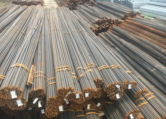 Custom Size Cutting 8mm Deformed Steel Bars with Low Carbon Material HRB400