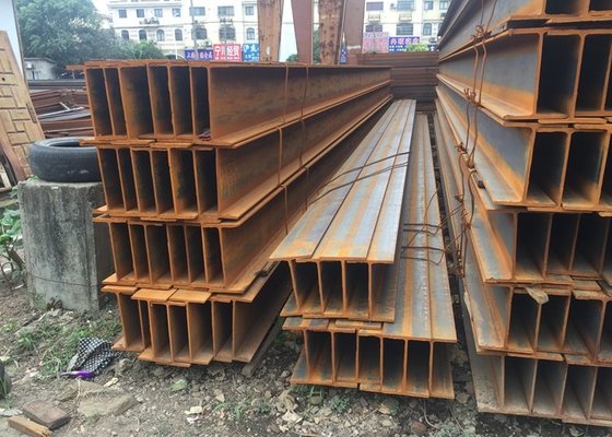 Large Stock SS400 MS Steel H Beams / H Channel Iron Beam For Machinery Bracket