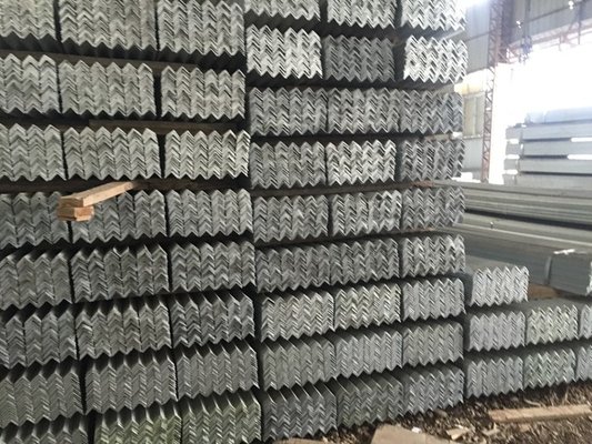 Paint Coating Mild Steel Angle Bar wirh grade ASRM A36 A572  For Building / Bridge / Project Material