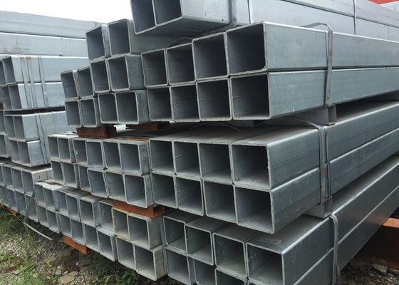 Black Steel EN S355JR Square Hollow Section Steel Metal Square Tube CE Approval