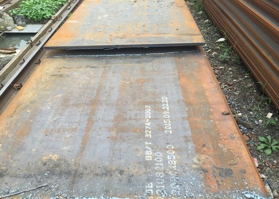 High Strength Mild Steel Plate with grade EN S235JR S355JR for General Purpose Structural