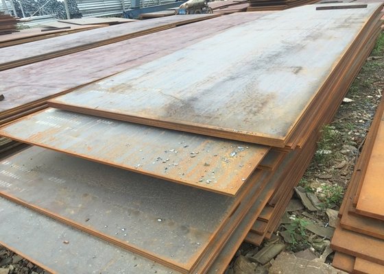 High Strength Mild Steel Plate with grade EN S235JR S355JR for General Purpose Structural