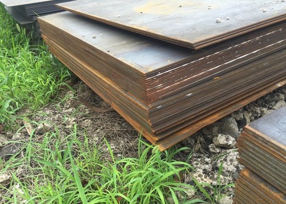 Hot rolled Carbon Structural Mild Steel Plate with grade Q235B Q345B Steel sheet