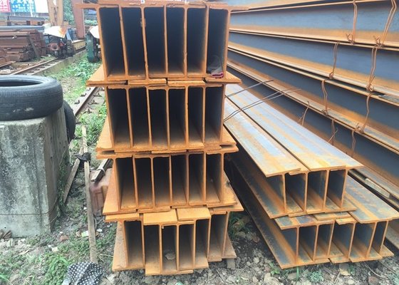Metal Structural grade SS540 Low Carbon Steel H Beams for Cutting / Drilling Processing SGS