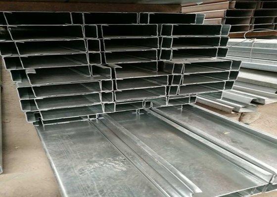SGS / BV Hot Rolled Black Iron Mild Steel C Channel with Galvanized Surface treatment for construction material