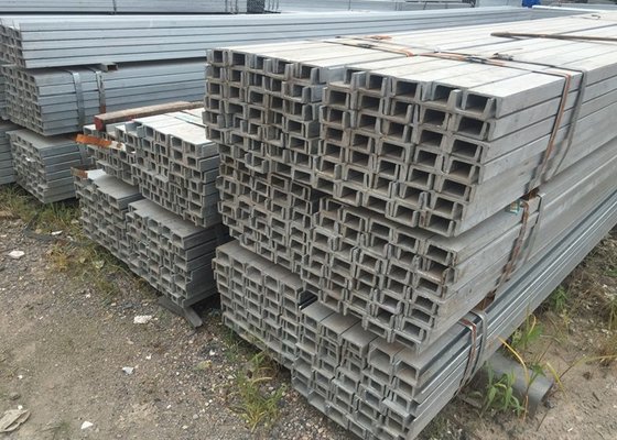 High Tensile Hot Rolled Structural Mild Steel U Structural Steel Channel With Grade ASTM A36 A572