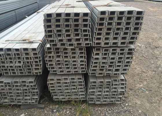 High Tensile Hot Rolled Structural Mild Steel U Structural Steel Channel With Grade ASTM A36 A572