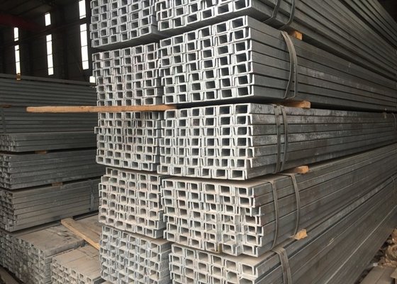 constructiom material Cutting Mild Steel U Channel with grade ASTM JIS Q235B hot rolled U Shaped Metal Bar