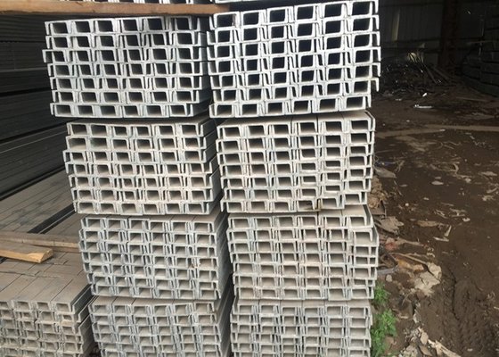 constructiom material Cutting Mild Steel U Channel with grade ASTM JIS Q235B hot rolled U Shaped Metal Bar