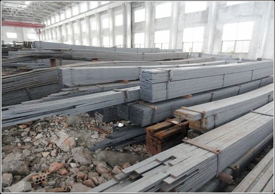 EN Standard S235JR Flat Surface Low Carbon Flat Steel Bars for Building Structure