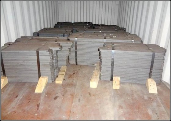 Cutting Processing Carbon Steel Bar , Q345B Bright Mild Steel Bar Customized Size