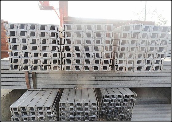 Hot Rolled Mild Steel U Channel ,  Drilling Hole Available Carbon Steel Channel