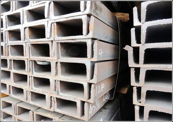 Cutting Mild Steel U Channel , ASTM JIS Q235B U Shaped Metal Bar