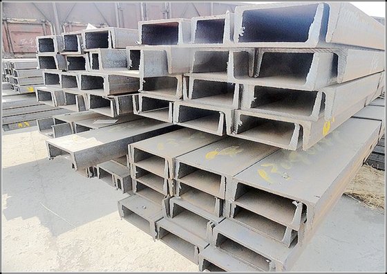Q235B Mild Steel U Channel for Instruction Material 75 * 40 * 3.8 MM Size