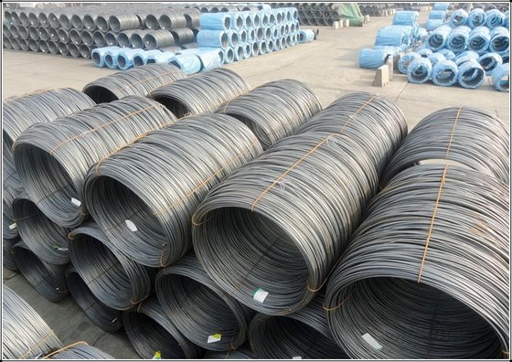 Phosphatizing 13 mm Steel Rod , High Strength ASTM JIS Steel Wire Products