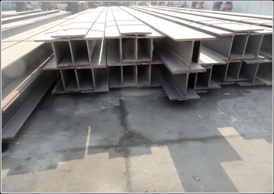 Hot Rolling Iron Prime Steel H Beams with 9 MM Flange Thickness 6.5 mm Web Thickness
