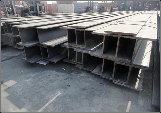 Hot Rolling Iron Prime Steel H Beams with 9 MM Flange Thickness 6.5 mm Web Thickness