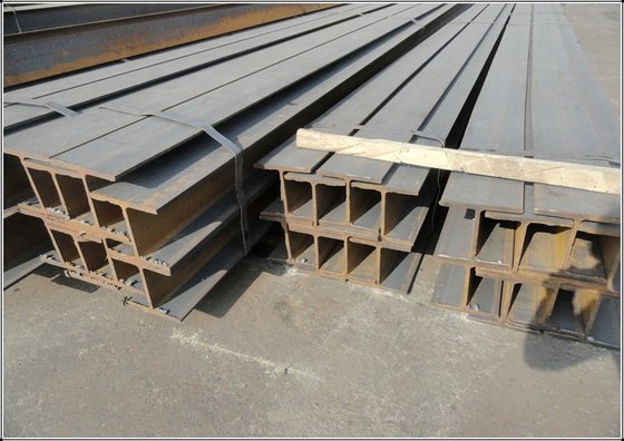 Hot Rolling Iron Prime Steel H Beams with 9 MM Flange Thickness 6.5 mm Web Thickness