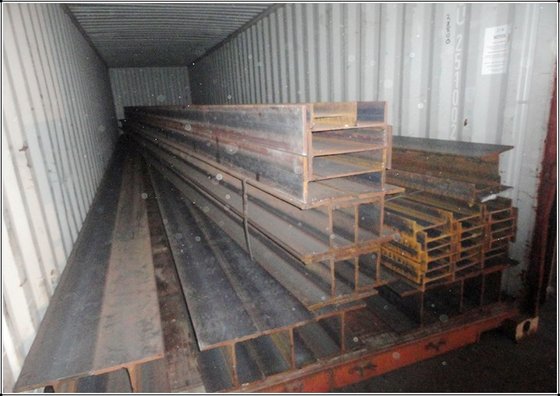 Structural Carbon Steel H Section , Construction Steel Beams 175*175*7.5*11 mm