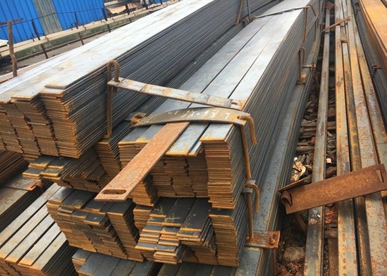 Hot Roll Carbon Steel Flat Bar ST37 ST52 Flat Metal Bar Construction Material