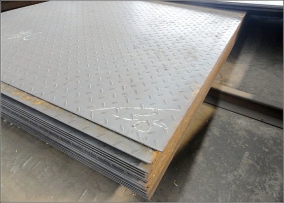 Carbon Steel JIS SS400 Hot Rolled Checkered Steel Plate For house Building