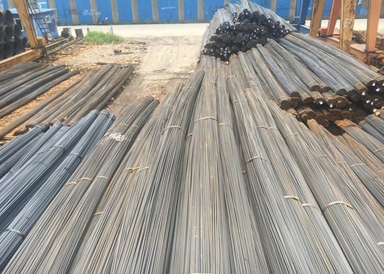 Custom Size Cutting 8mm Deformed Steel Bars with Low Carbon Material HRB400