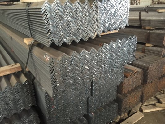 Project Material Steel Angle Iron 50*5mm Black Hot Rolled  Drilling Hole