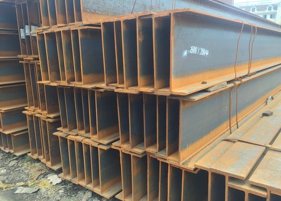 Structural Carbon H Steel Beams ASTM S355JR MS Steel H Structural Steel Beam