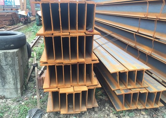 Large Stock SS400 MS Steel H Beams / H Channel Iron Beam For Machinery Bracket
